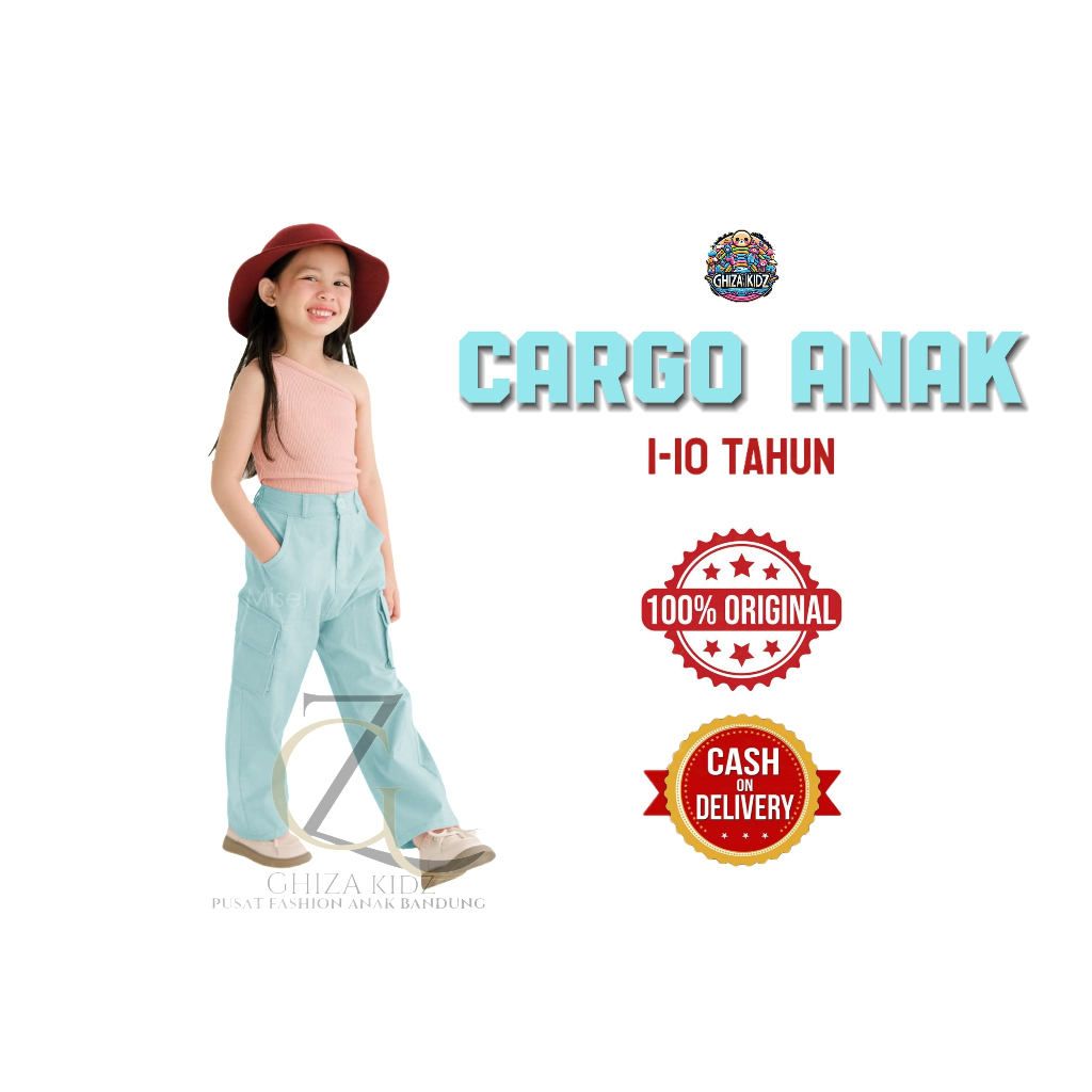 Jual cargo anak / cargo anak perempuan / Celana anak perempuan/ MISEL ...