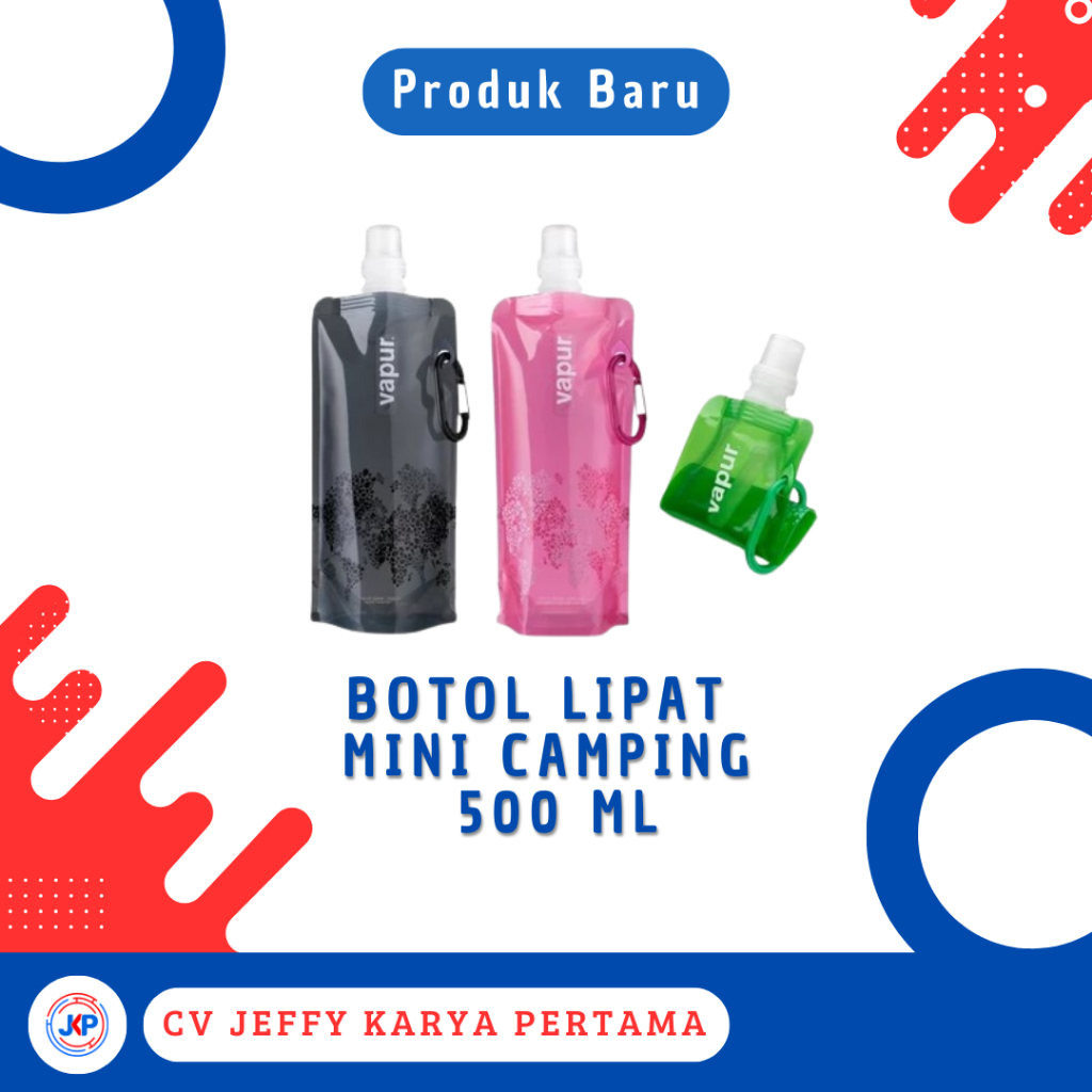 Jual Botol Lipat Mini Camping 500 ml | Shopee Indonesia
