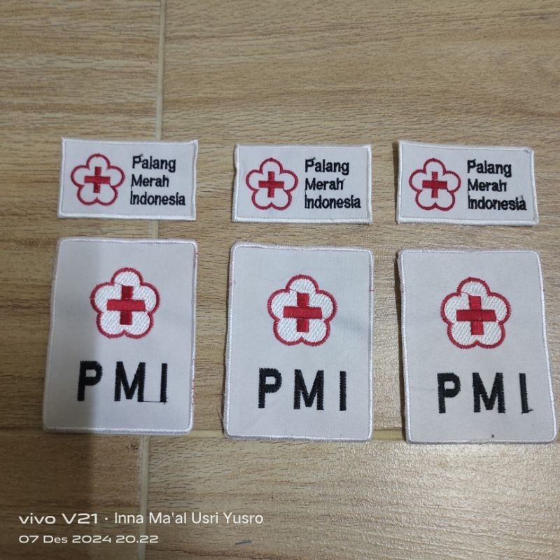 Jual Badge logo pmi pmr 1set(2pcs) | Shopee Indonesia