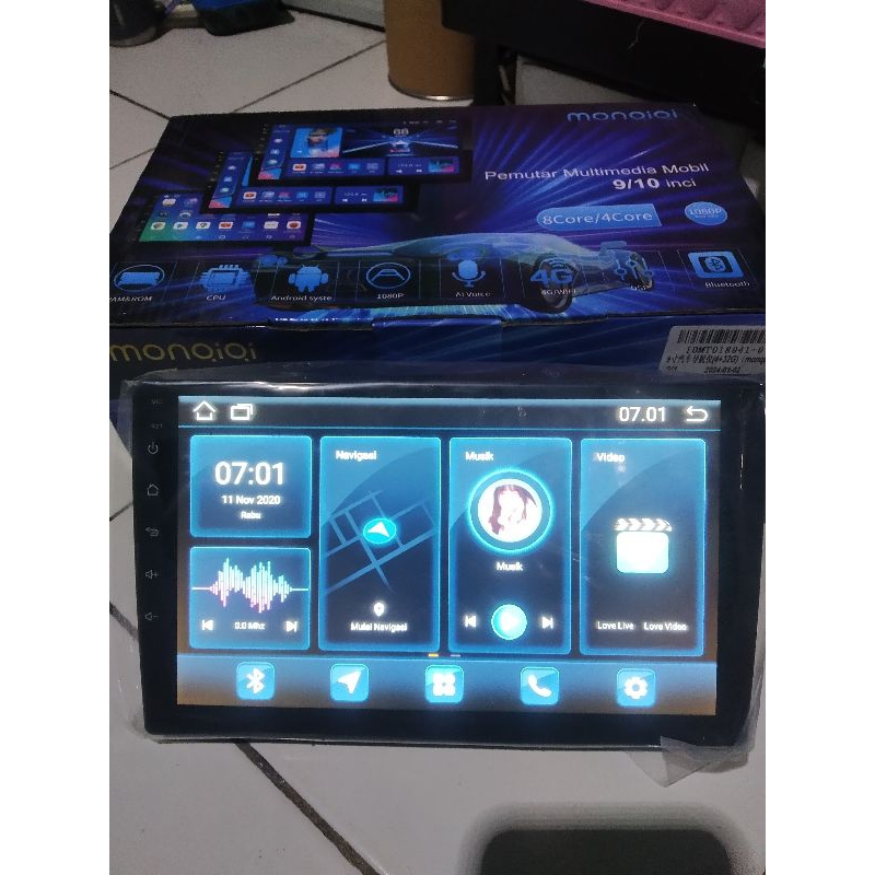 Jual Head unit Android Random Pan /now pan 7/9/10 inci 4g+32g Ips Screen Head Unit Car Android ...