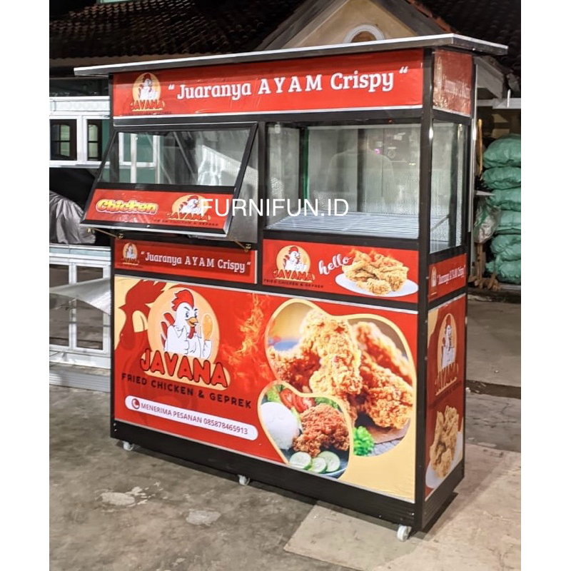 Jual Gerobak Fried chicken | Shopee Indonesia