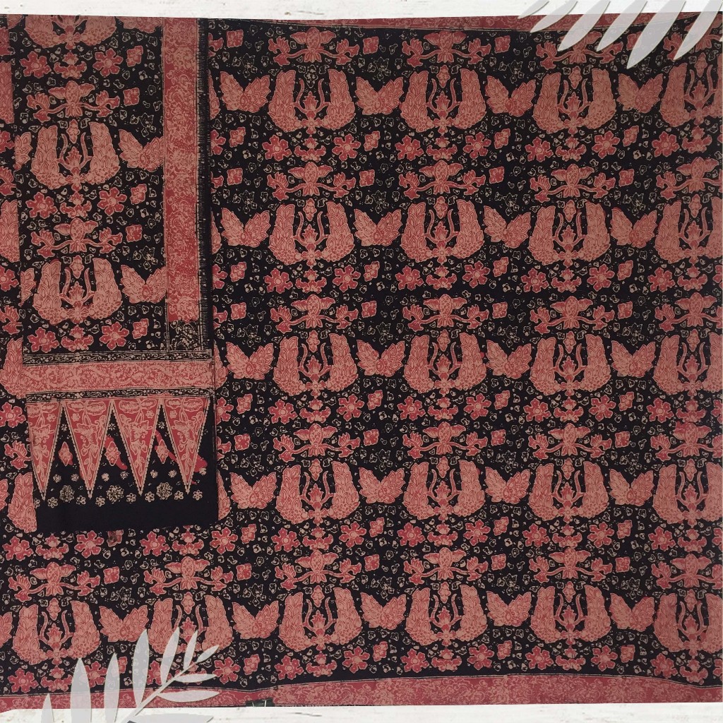 Jual Batik jambi motif angso anggur merah | kain dan sledang (Panjang ...
