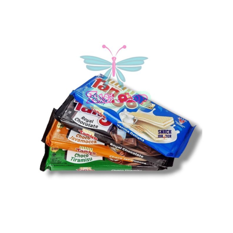 Jual wafer tango 110 gram isi 3 pcs dengan berbagai varian rasa ...