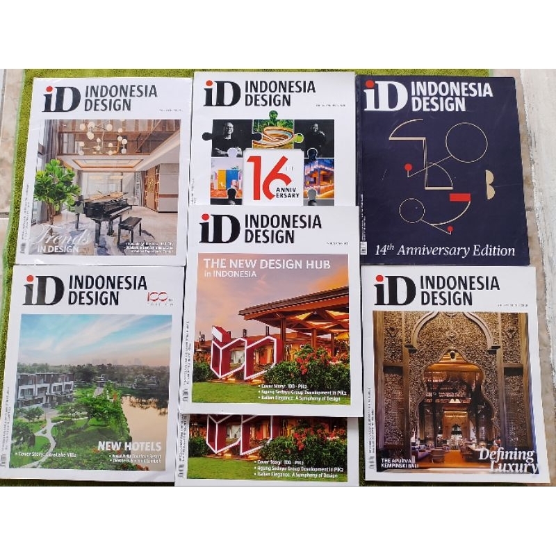Jual MAJALAH DESAIN iD INDONESIA DESIGN EDISI 2019-2024 | Shopee Indonesia