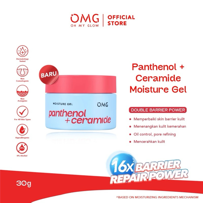 Jual OMG Moist Panthenol+Ceramide for Skin Barrier Repair | Shopee ...