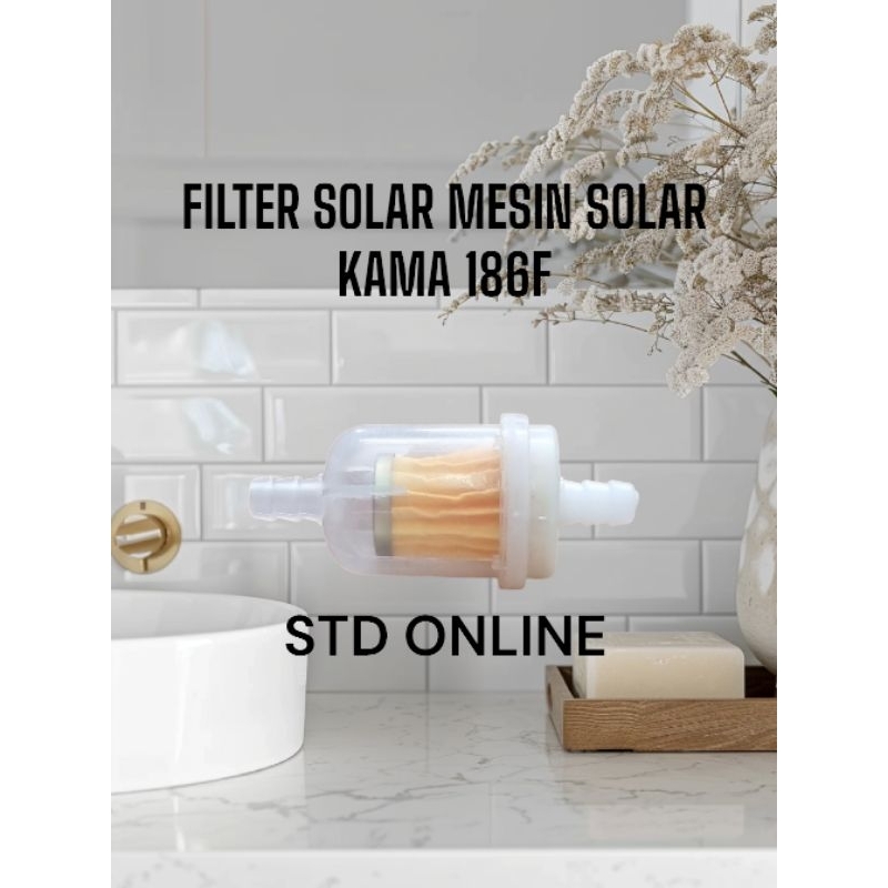 Jual 170F 178F 186FA 188FA 192FA 198FA FUEL FILTER / FILTER SOLAR ...