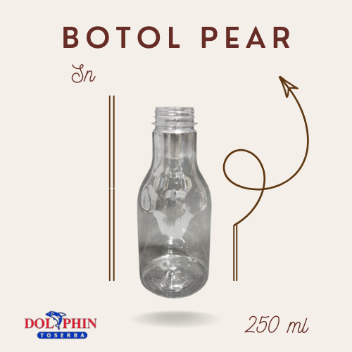 Jual ISI 1 PCS - Botol Plastik SN / Botol PIER 250ml SN Tutup/ Botol ...