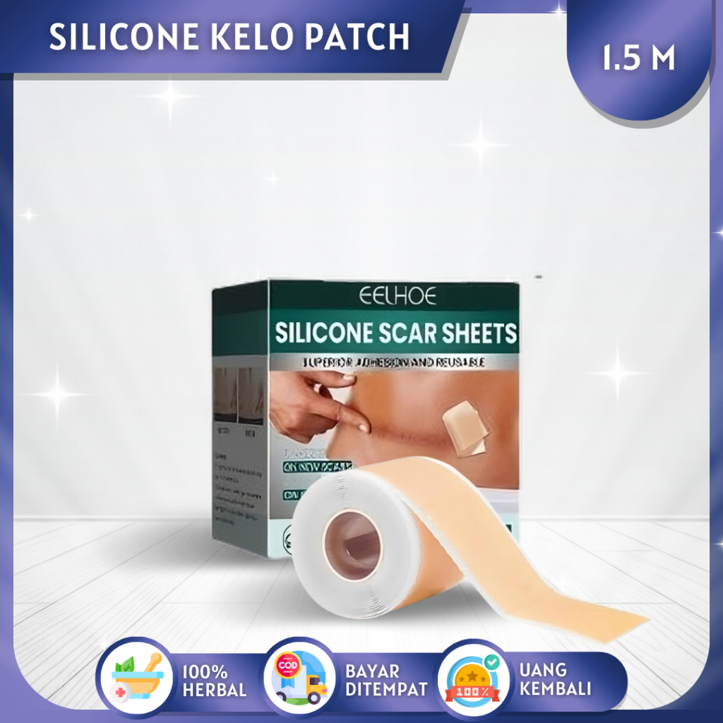 Jual SILLICONE KELO PATCH - Solusi Keloid Membandel Bebas Operasi ...