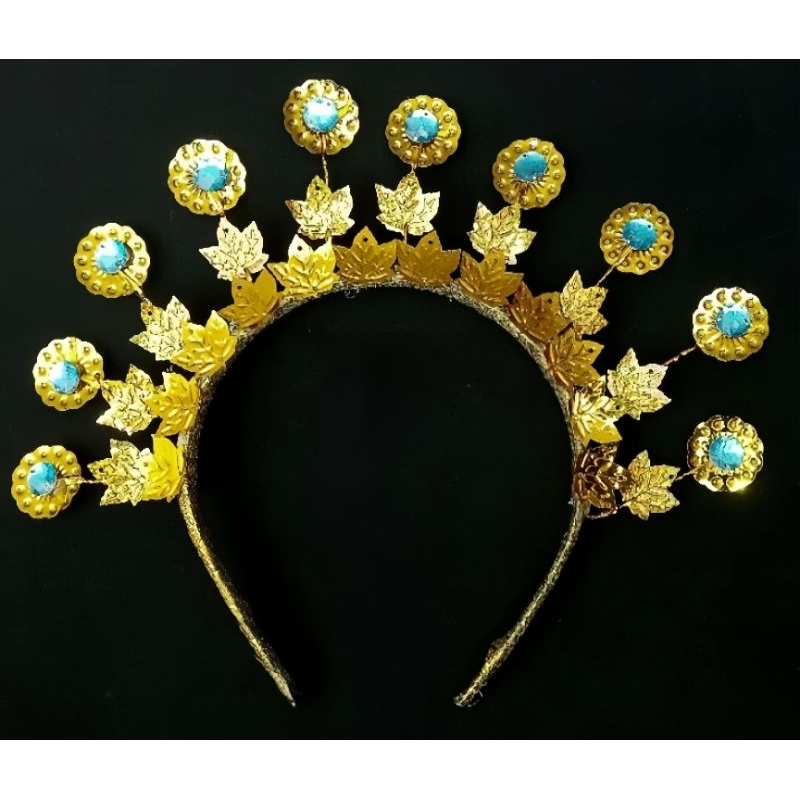 Jual hiasan kepala bando bugis daun paya permata hijau bando ini cocok ...