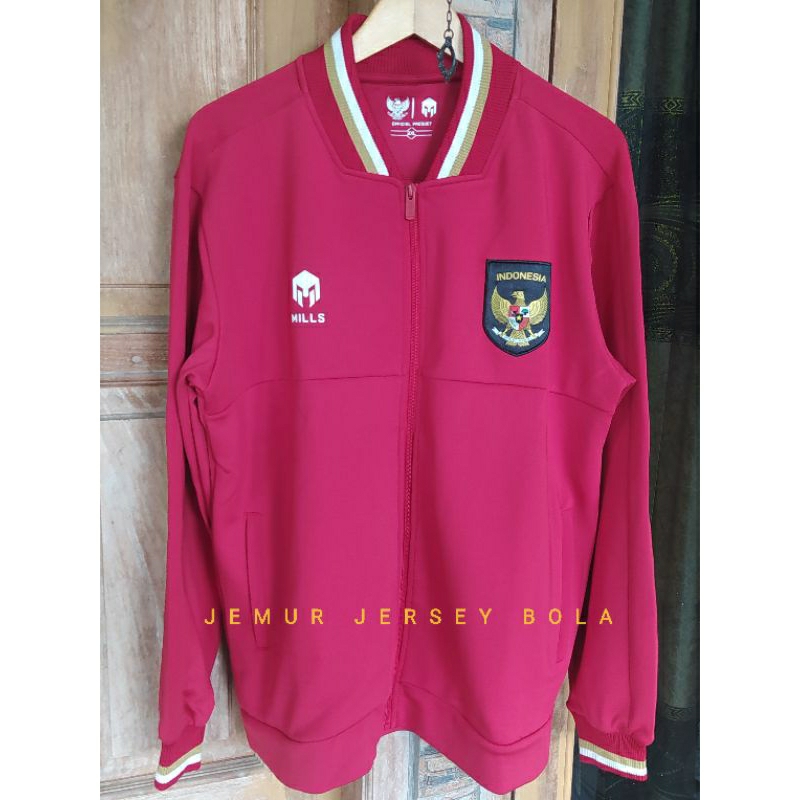 Jual Jaket Timnas Indonesia Garuda Track Original Mills 8041INA ...