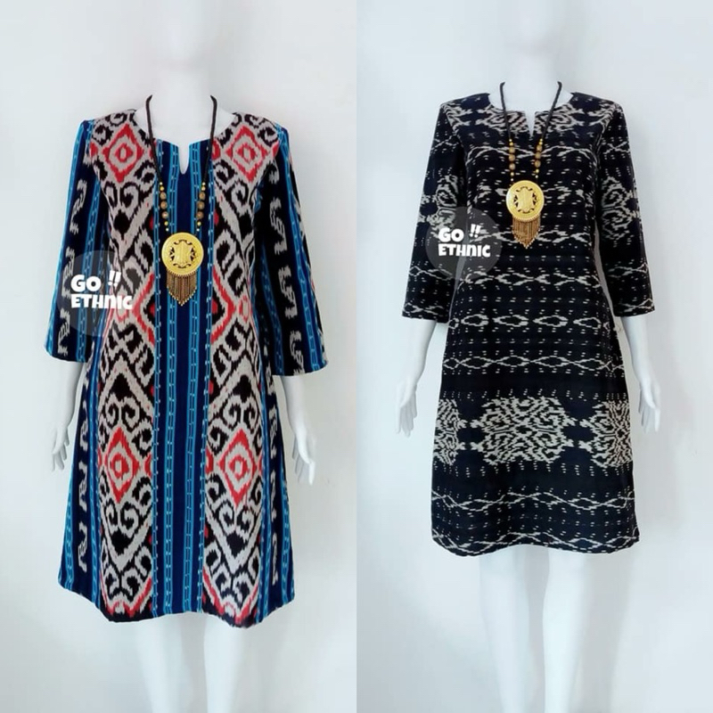 Jual Dress tenun lonceng - dress tenun jepara | Shopee Indonesia