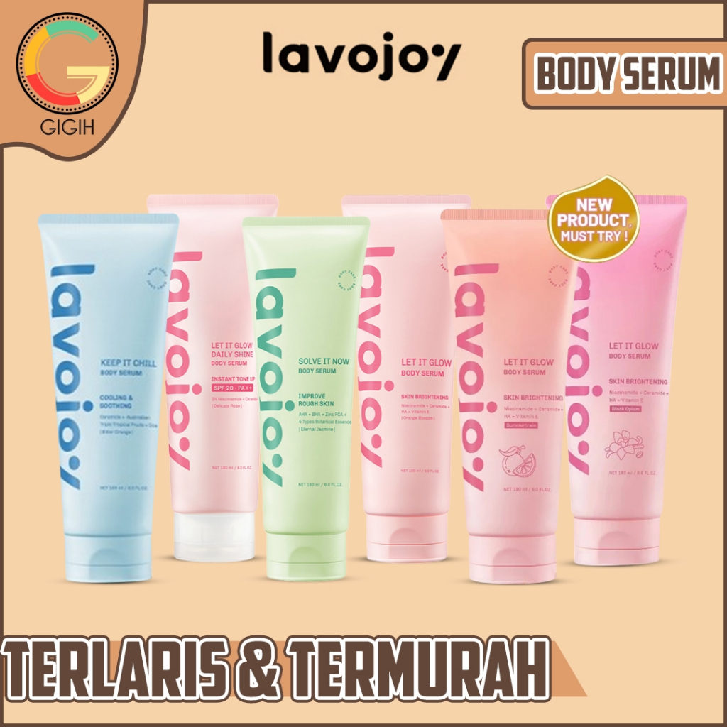 Jual LAVOJOY BODY SERUM 180ML ( READY ALL VARIAN ) | Shopee Indonesia