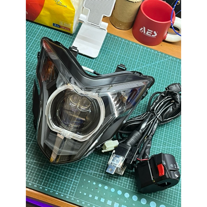 Jual LAMPU BILED SONIC ISIAN BILED 2.5//3INCH SET HEADLAMP + SAKLAR ...