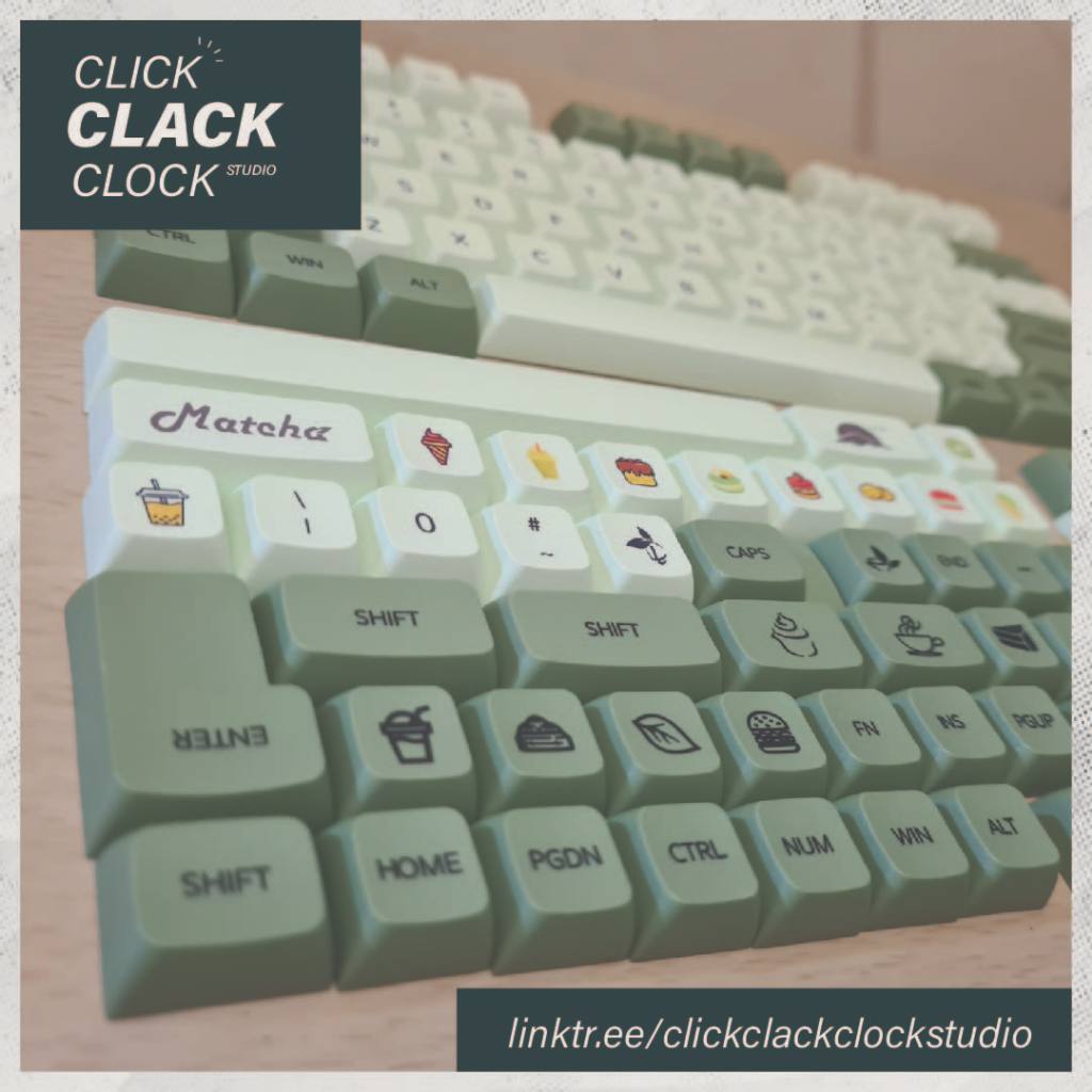 Jual KEYCAPS - Matcha XDA PBT for Mechanical Keyboard - Complete Set ...