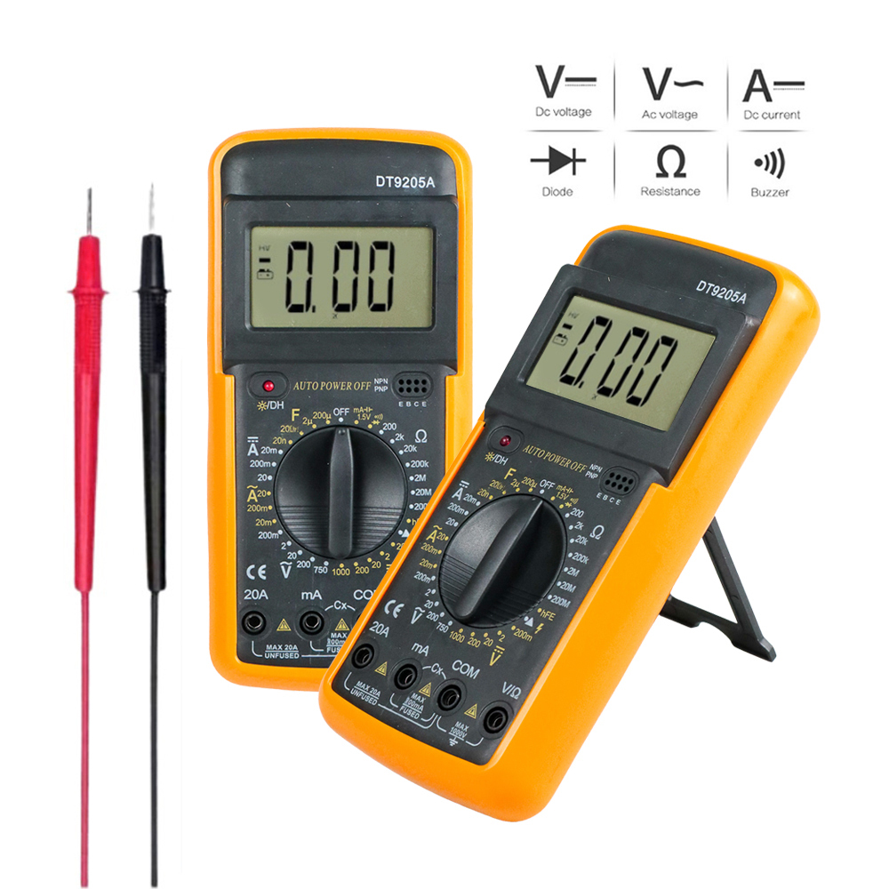Jual Multimeter Digital / Avometer Digital - DT9205A | Shopee Indonesia