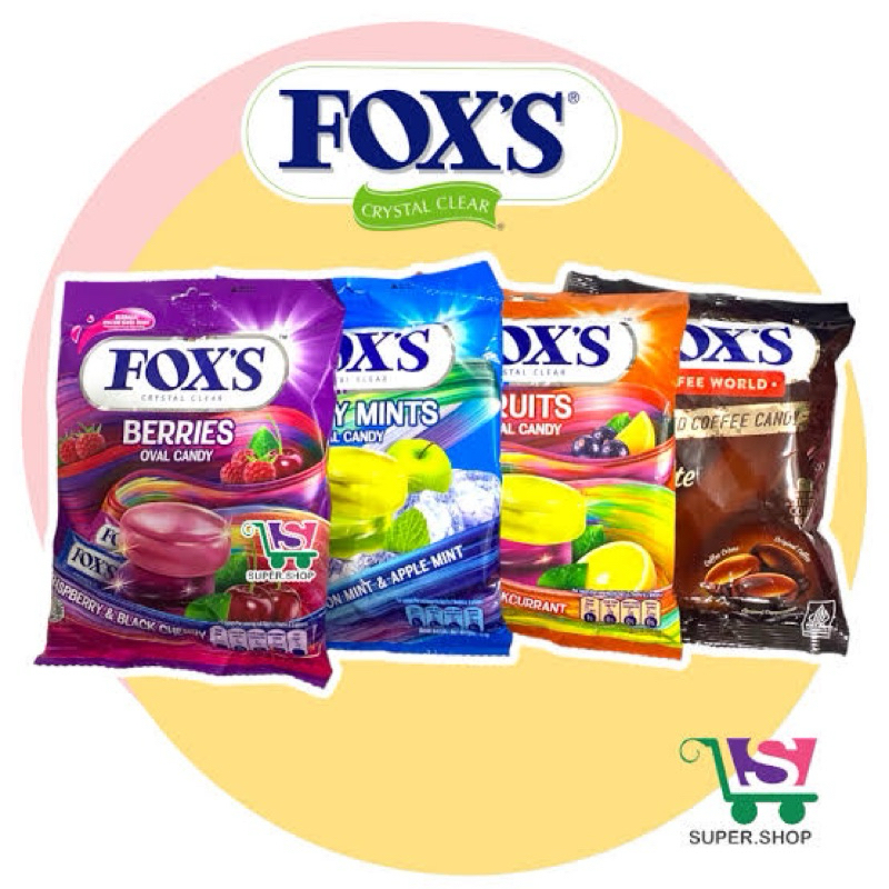 Jual Fox Oval 50. permen rasa buah. PAK | Shopee Indonesia