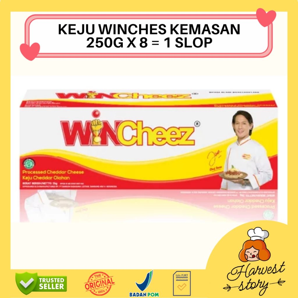 Jual WINCHEEZ KEJU WINCHES KEMASAN 250G X 8 = 1 SLOP / KEJU WINCHEEZ ...
