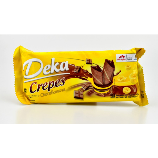 Jual Dua Kelinci Deka Crepes Choco Banana [100gr] | Shopee Indonesia