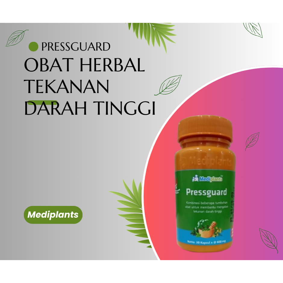 Jual Pressguard – Obat Herbal Darah Tinggi | Menurunkan Tekanan Darah ...