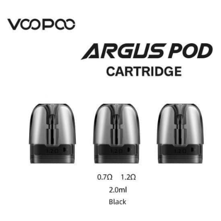 Jual Cartridge Voopoo Argus Pod 0.7 Ohm 1.2 Ohm Cartridge Ketrid Cetrid ...