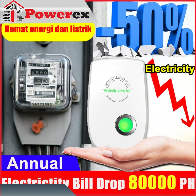 Jual Alat Penghemat Daya Listrik listrik home Electric Saver/colokan ...