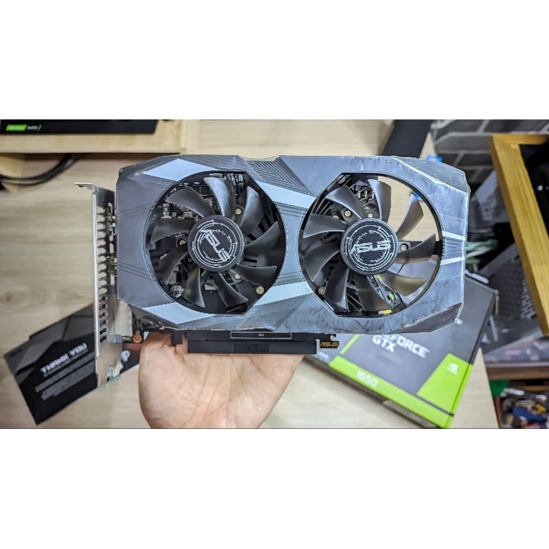 Jual ASUS DUAL GeForce GTX 1650 P-V2 OC 4GB GDDR6 Expired Oktober 2026 LikeNew Banget Istimewa ...