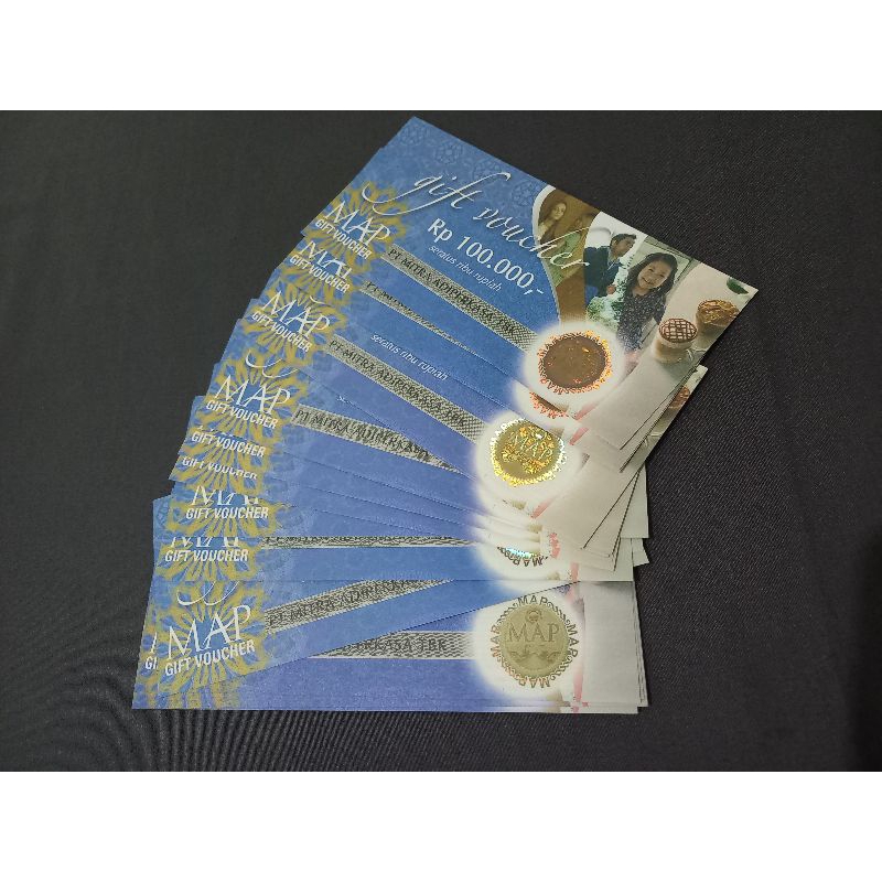 Jual Voucher MAP pecahan 100 ribu - Beli 24 voucher GRATIS 1 VOUCHER ...