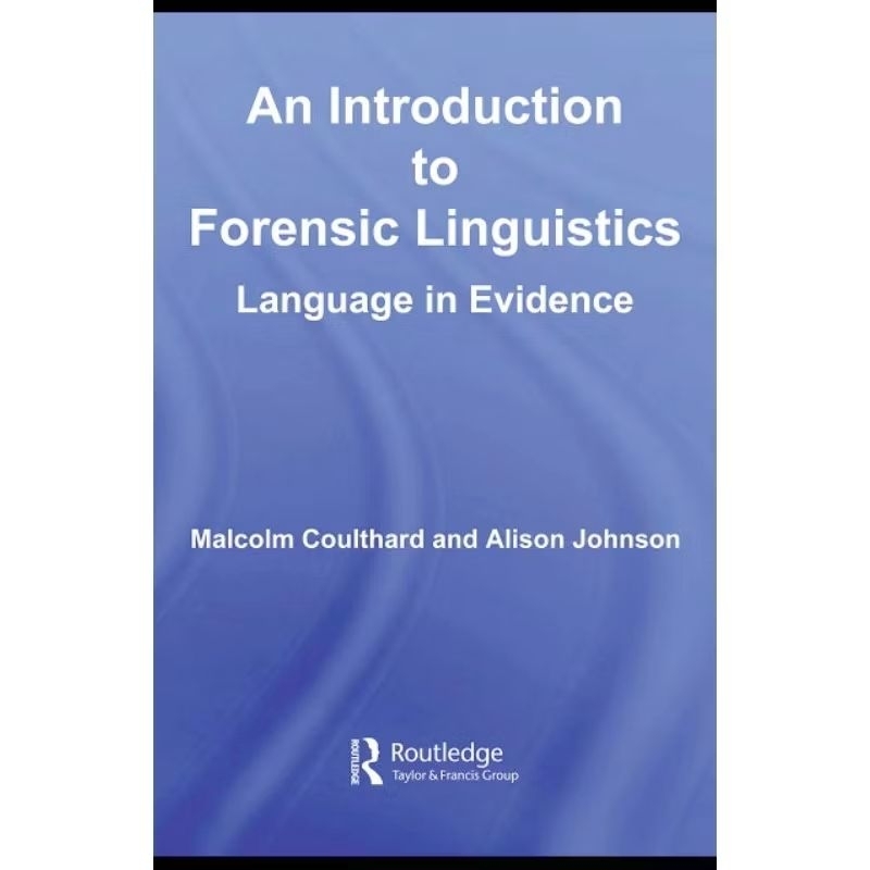 Jual An Introduction to Forensic Linguistic | Shopee Indonesia