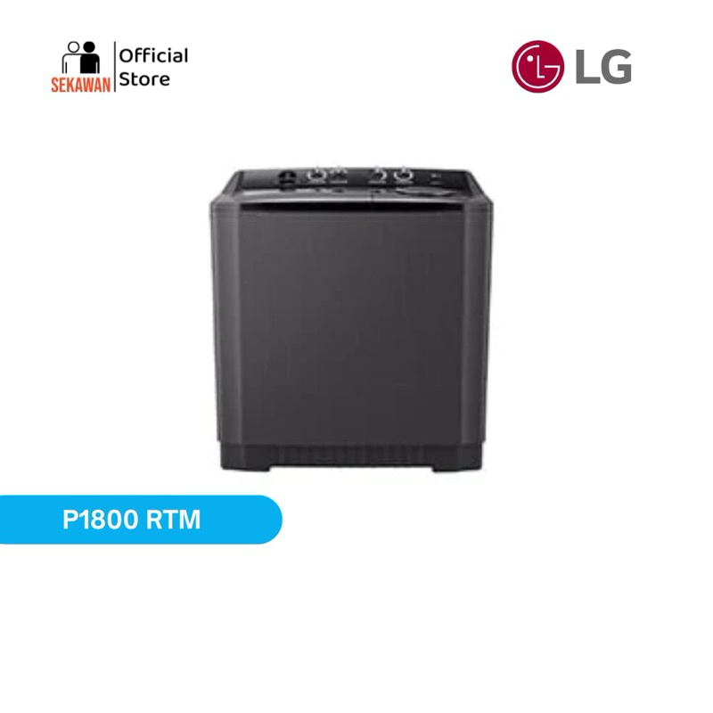 Jual MESIN CUCI LG 18KG P1800 RTM ROLLER JET PULSATOR | Shopee Indonesia