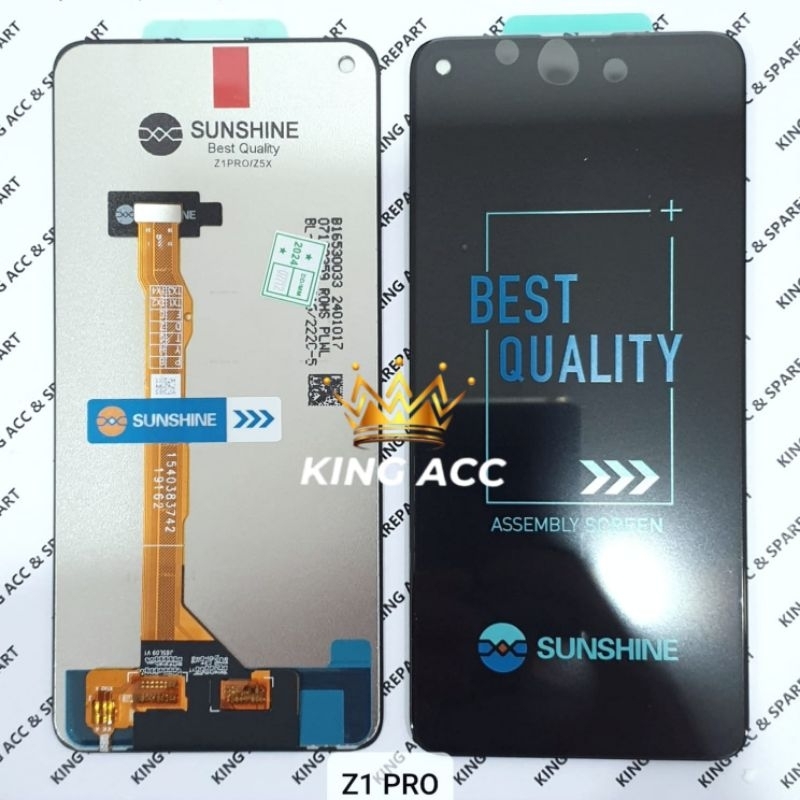 Jual NEW SUNSHINE LCD TOUCHSCREEN VIVO Z1 PRO / Z5X BLACK SUNSHINE | Shopee Indonesia
