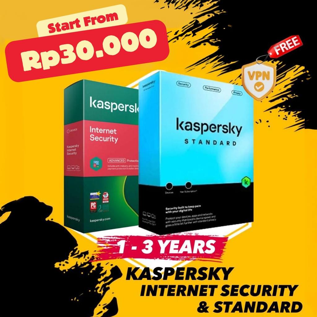Jual Kaspersky Internet Security | Standard Latest Version Original ...