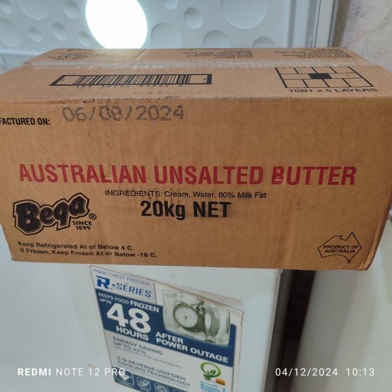 Jual Bega Butter Unsalted 20kg | Shopee Indonesia