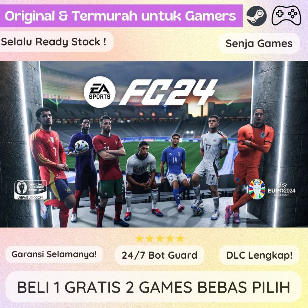 Jual EA Sports FC 24 / FIFA 2024 Original STEAM PC GAMES | Shopee Indonesia