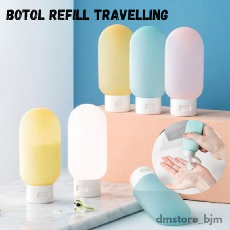 Jual BOTOL REFILL TRAVELLING || BOTOL TRAVEL PORTABEL|| BOTOL ISI ULANG ...