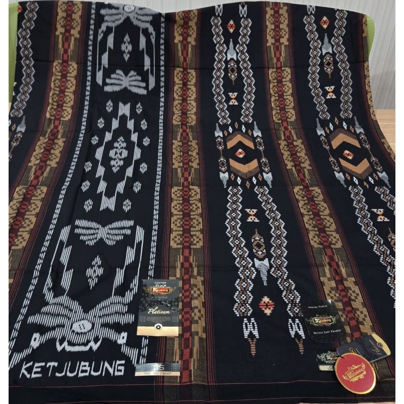 Jual Sarung Ketjubung Platinum Dis Tis Gsi Jsg Jacguard Songket Gunung ...
