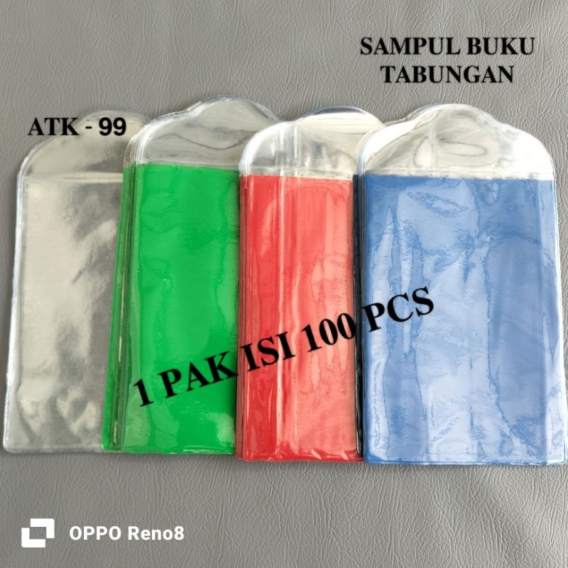 Jual 1 Pak Sampul Pelastik Mika Buku Tabungan Isi 100 Pcs | Shopee ...