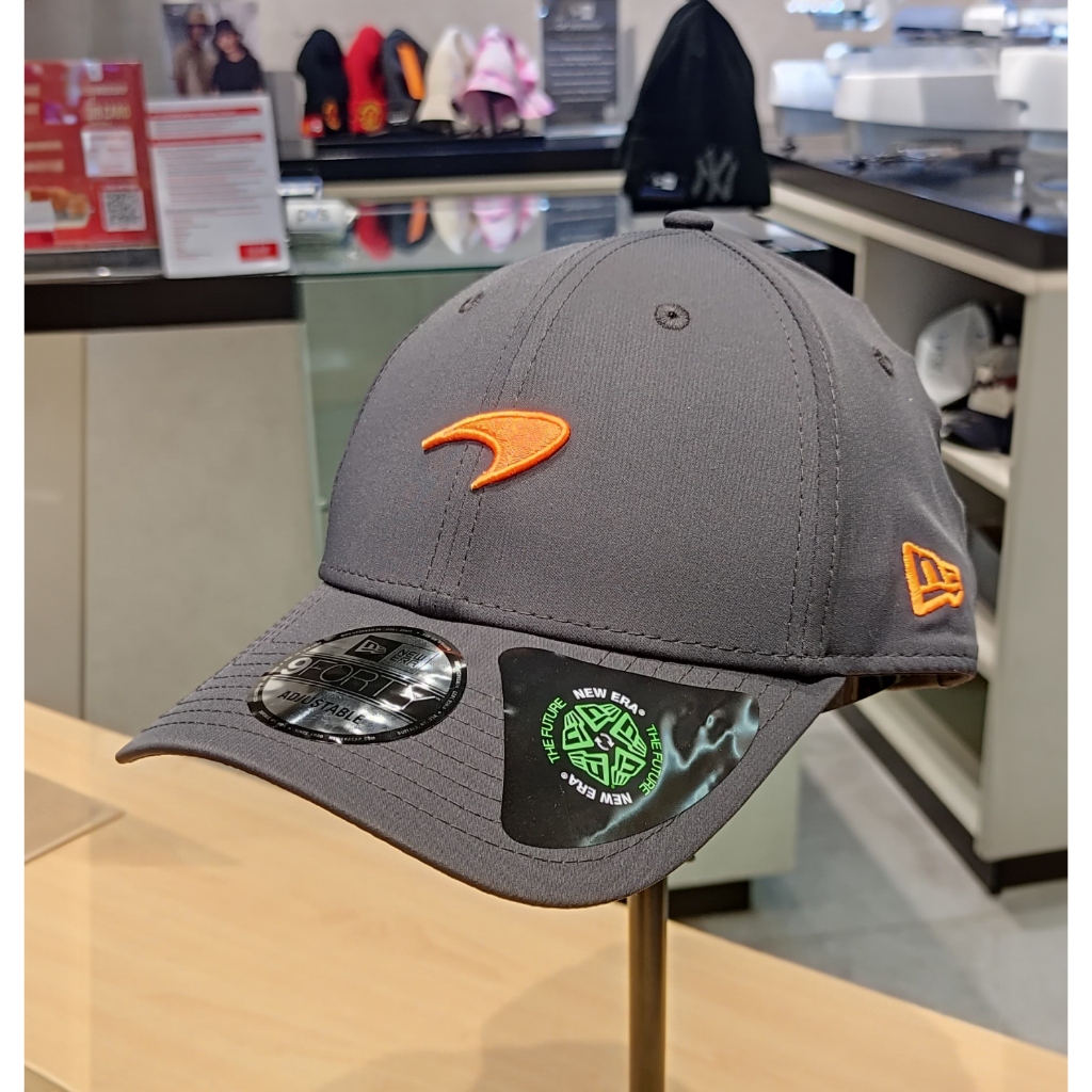 Jual Topi New Era 9Forty Sustainable McLaren Grey Snapback Cap | Shopee ...