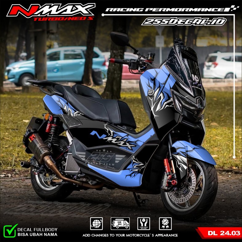Jual (COD) Decal Stiker Yamaha NMAX TURBO NEO S Full body Tahun 2024 ...