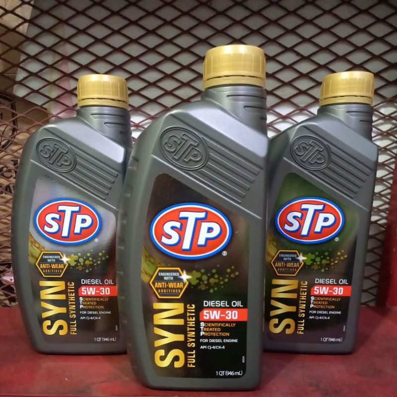 Jual STP Full Synthetic Diesel Oil 5W-30 946mL | Shopee Indonesia