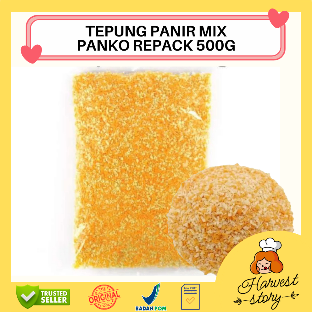 Jual TEPUNG PANIR PANKO PANKO REPACK 500G | Shopee Indonesia