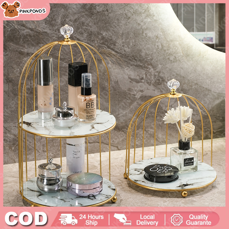 Jual Pengatur Rias Desktop Rak Parfum Lipstik Rak Parfum Sarang Burung ...