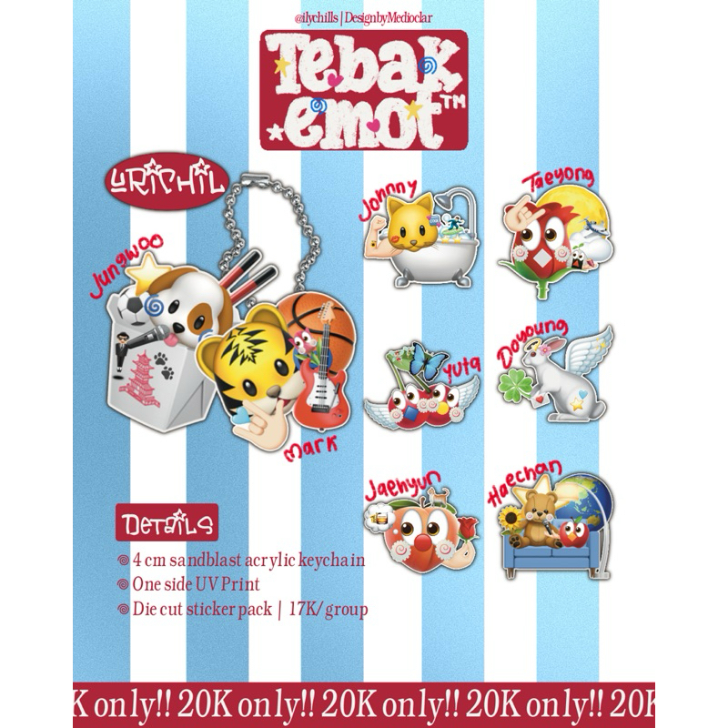 Jual [Ilychills] NCT-Riize-Treasure—Tebak Emot™️ Keychain | Shopee ...