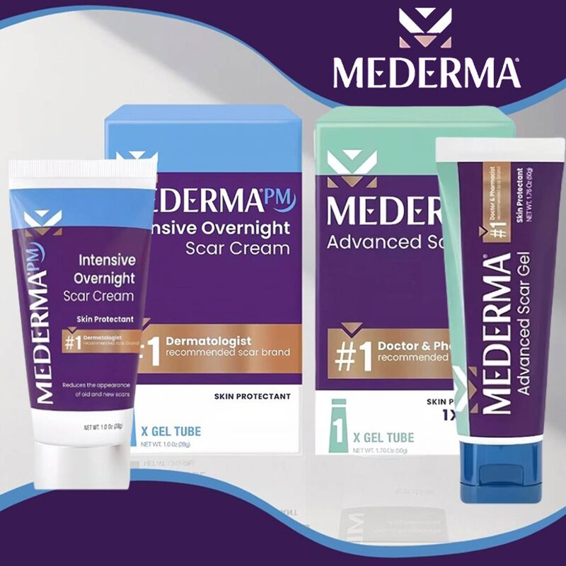 Jual MEDERMA Advanced Scar Gel 50g / Mederma PM Intensive Overnight ...