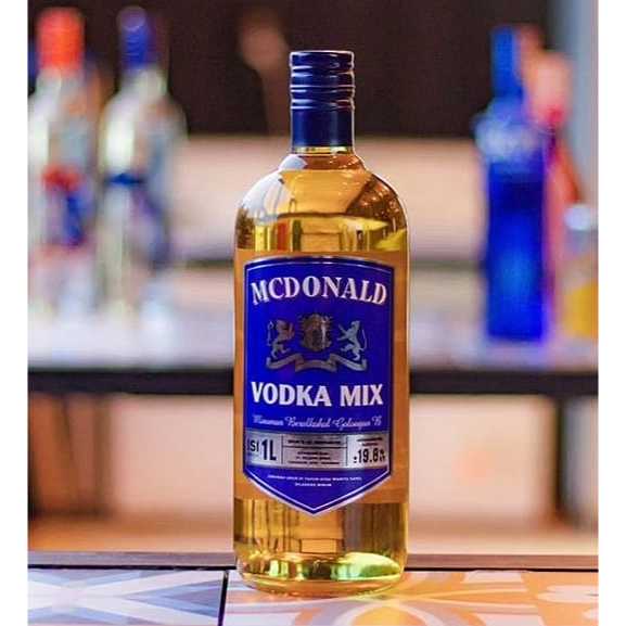 Jual MC DONALD VODK MIX 1 LITER | Shopee Indonesia