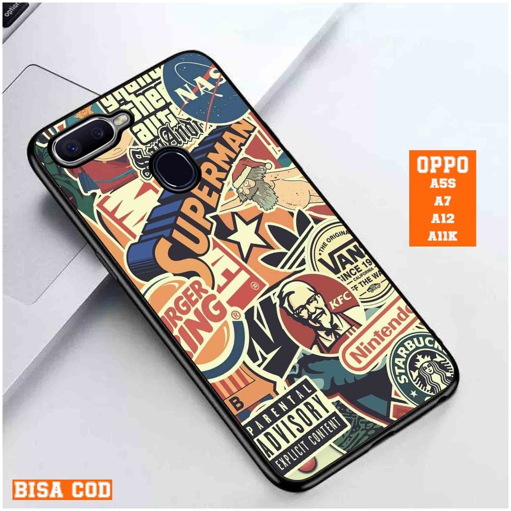 Jual Case Oppo A5s A11k A12 A7 - Fashion Case - Casing hp - Silikon hp ...