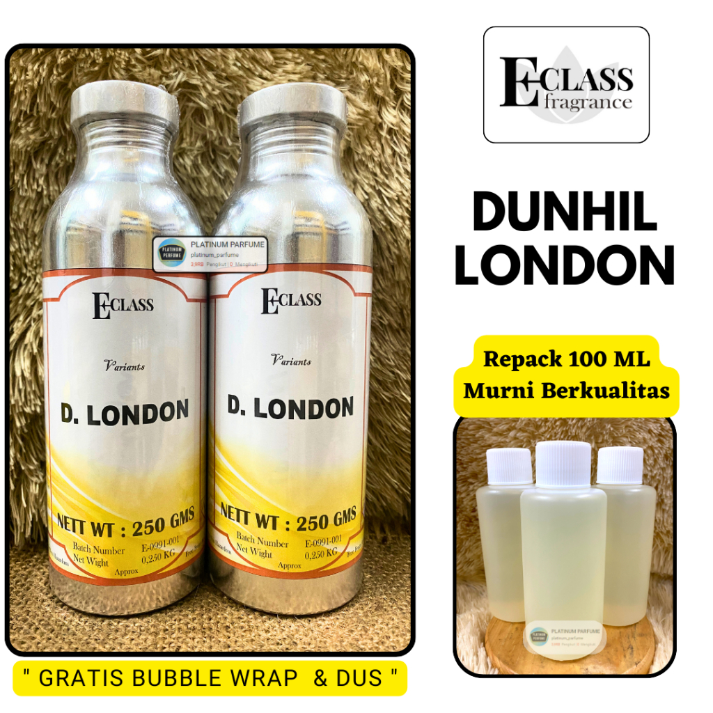 Jual Bibit Parfum Cwo DUNHIL LONDON ( 100 ML MURNI Berkualitas ) ECLASS Fragrance - Parfum Murni ...