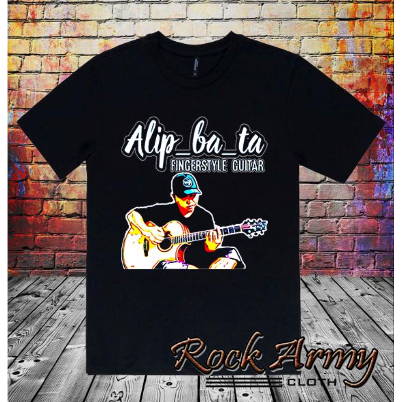 Jual T-Shirt Alip_BaTa Fingerstyle Guitar | Shopee Indonesia
