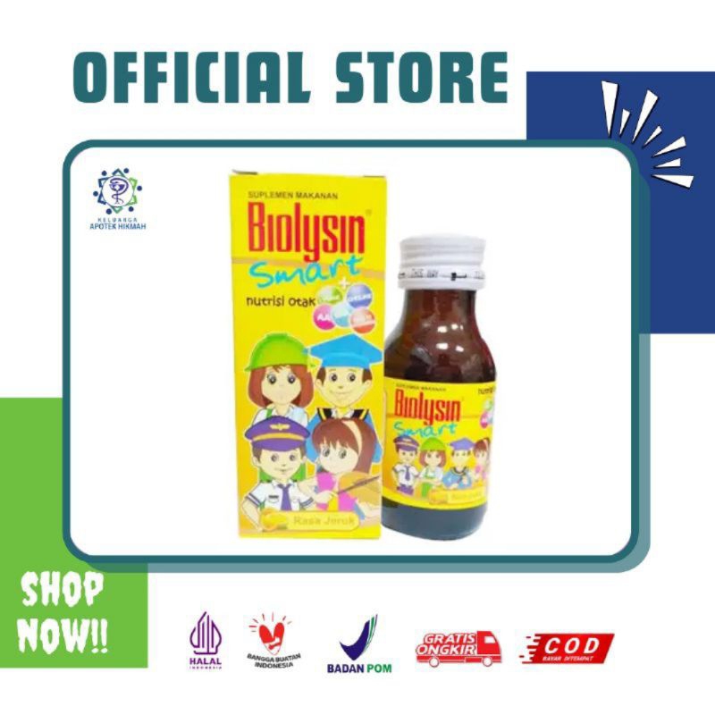 Jual Biolysin Smart Biolysin Jeruk Orange Multivitamin Syrup Kids ...