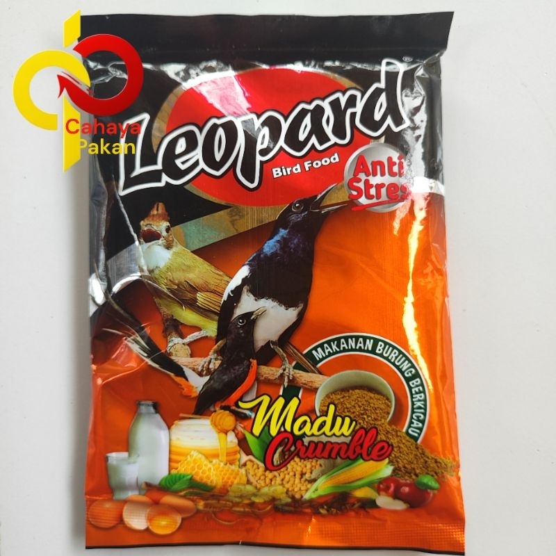 Jual LEOPARD MADU CRUMBLE VOER KASAR PUR PAKAN MAKANAN BURUNG MURAI ...
