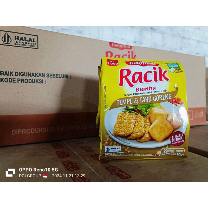 Jual 30 Sachet BUMBU RACIK INDOFOOD BUMBU TEMPE DAN TAHU GORENG Kemasan ...